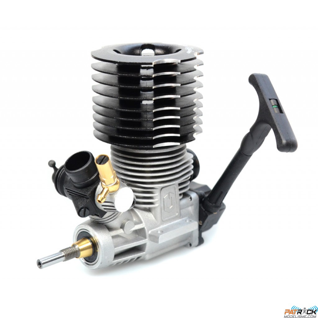 Moteur GO 21 - 3.49cc à tirette culasse noir (BULK)