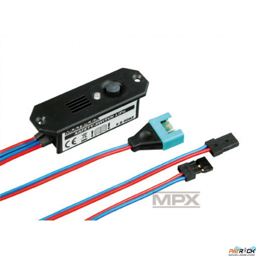 Interrupteur électronique LiPo Safety-Switch Multiplex