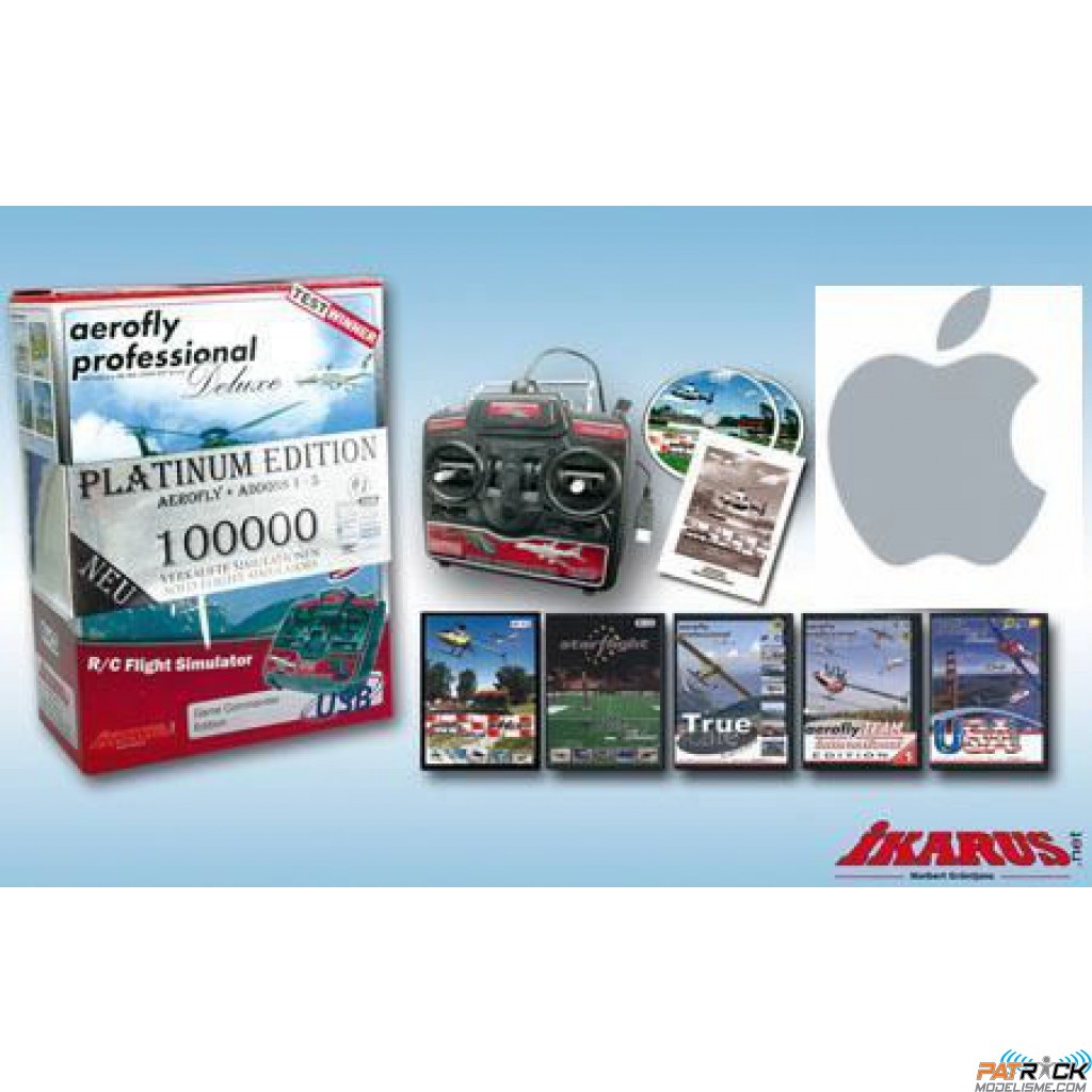 Simulateur Aerofly Pro Deluxe Platinum Game Commander – Version MAC