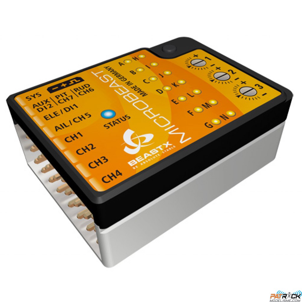 Gyro 3 axes Microbeast Flybarless V3