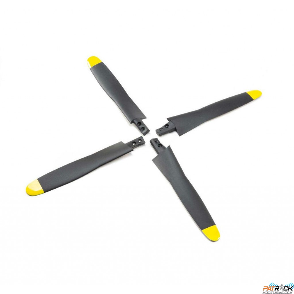 Set d'hélice (4) Eflite P-51D 1,5 m Mustang - Quadripales - Hélices vol ...