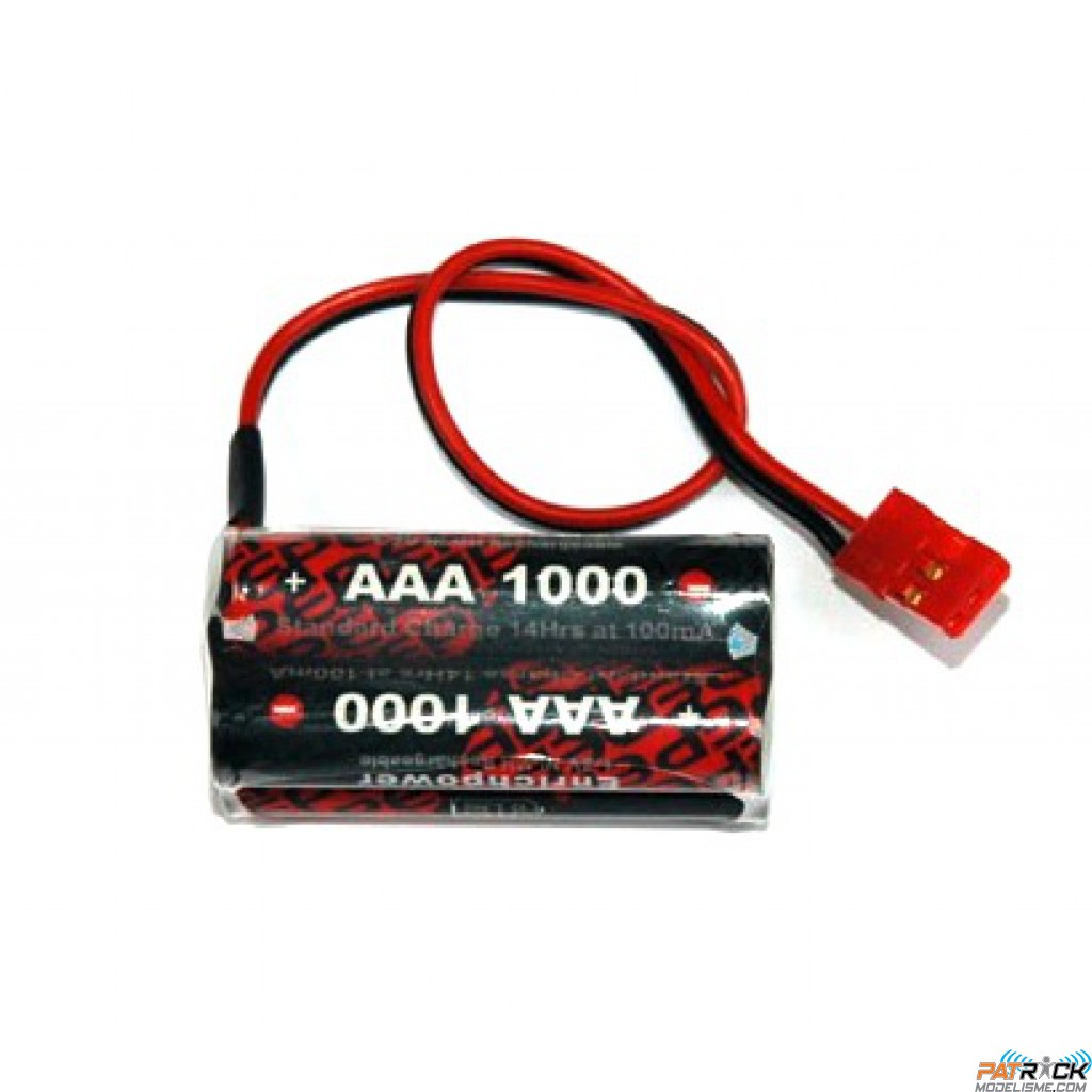 Accu NiMH Enrich Pack AAA RX Forme B 4.8V/1000mAh JR