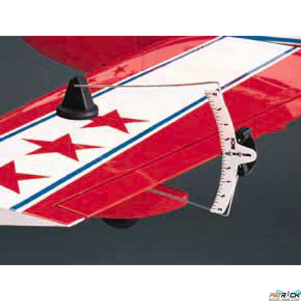 Accu throw/control surface deflection meter