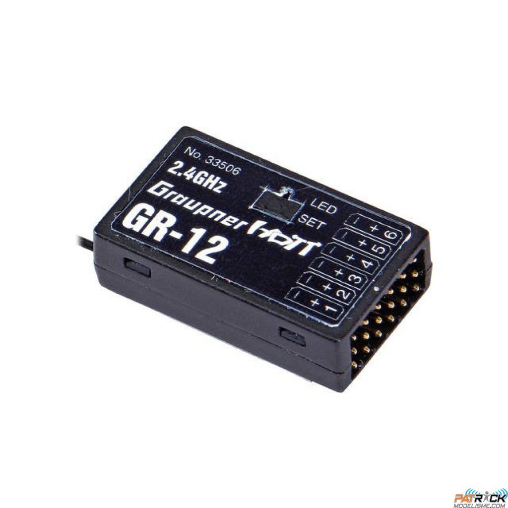 Récepteur Graupner GR12 HoTT 6 voies