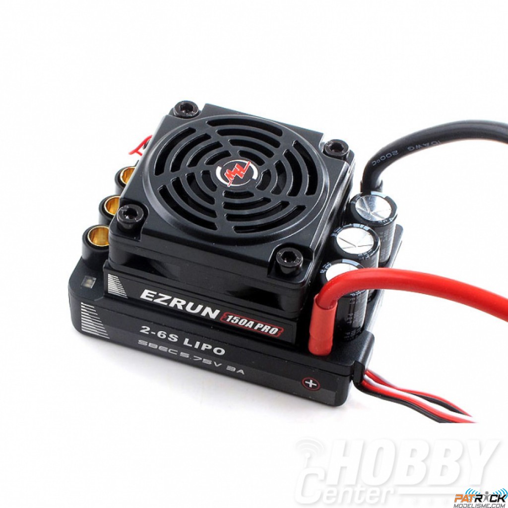 Hobbywing EZRUN-150A-PRO Brushless ESC 1/8 1/5 PLUS DISPONIBLE
