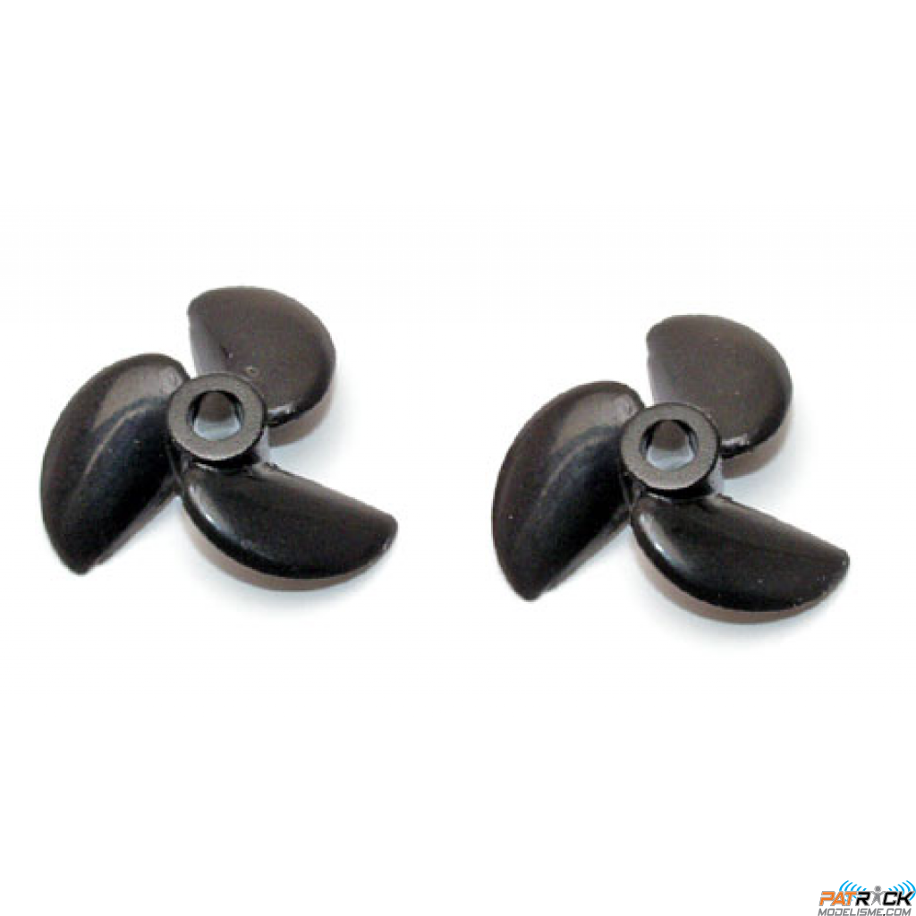 2 Hélices 3 pales - Micro Magic Vee & Cat - Hélices 3 pales plastique ...