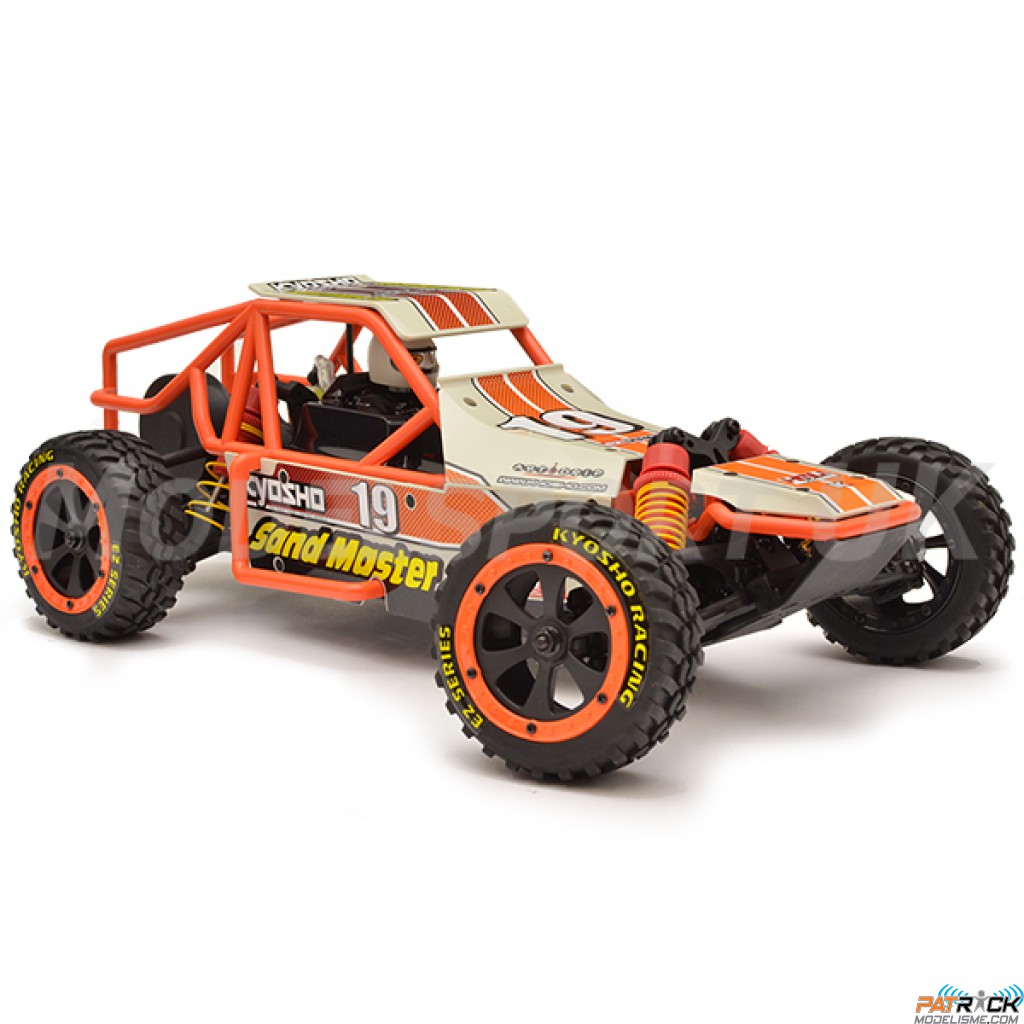 Kyosho SANDMASTER EZ 1/10 READYSET EP KT200 2.4Ghz BLANC