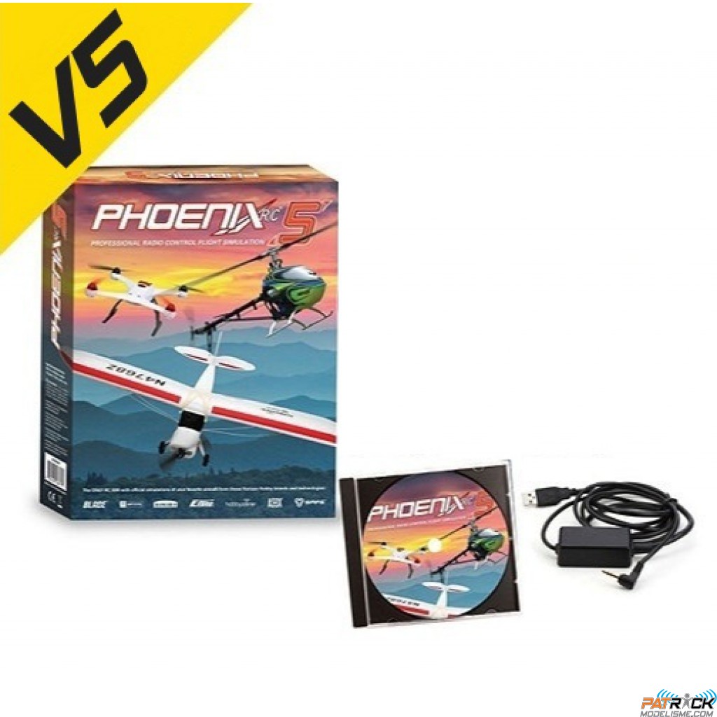 Simulateur Phoenix RC V5 Interface USB PC ou MAC virtualisé