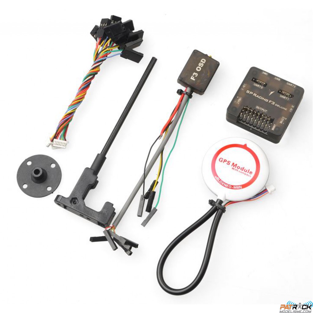 Combo SP Racing F3 deluxe 10DOF GPS M8N OSD F3