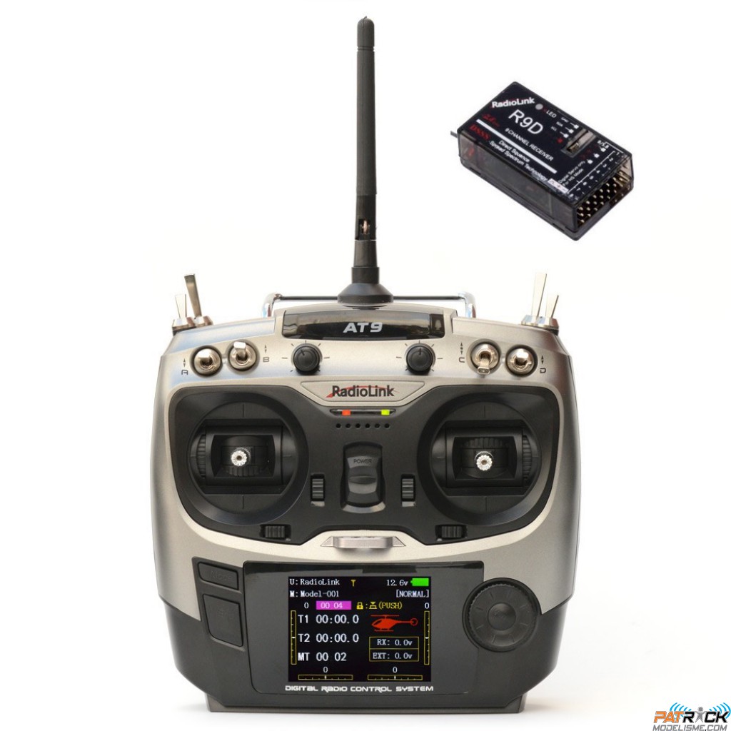 RadioLink AT9 DSSS + récepteur R9D