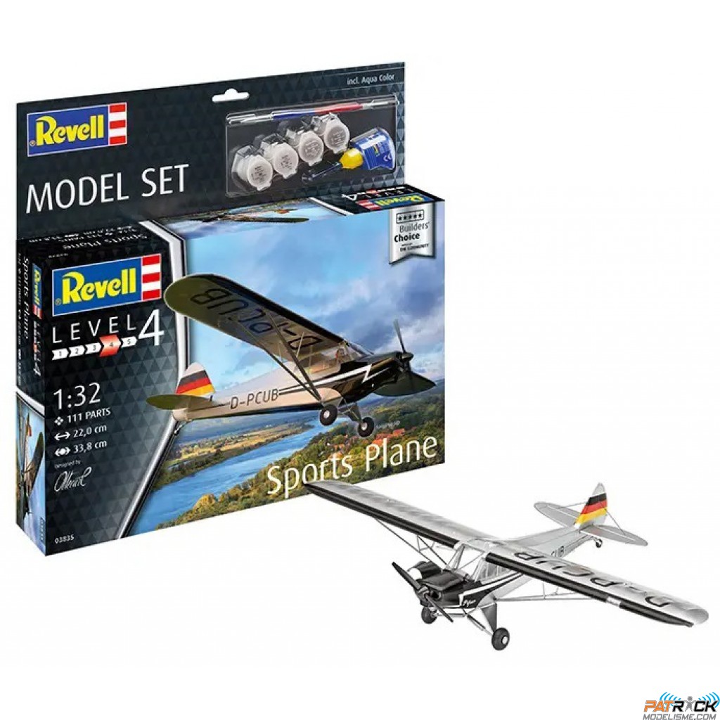 1/32e Revell Sports Plane Model set - Boutique Maquette