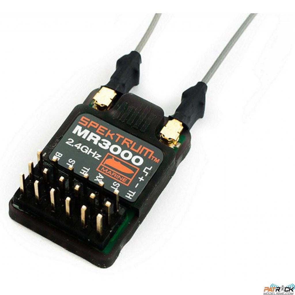 Récepteur Spektrum MR3000 MARINE 2.4GHz 3 voies