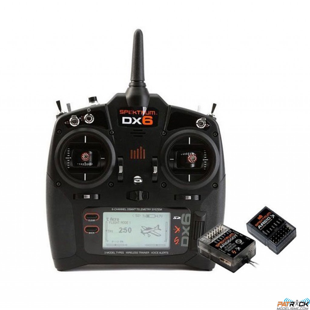 Spektrum DX6 G3 DIVERSITY + AR6600T + AR610