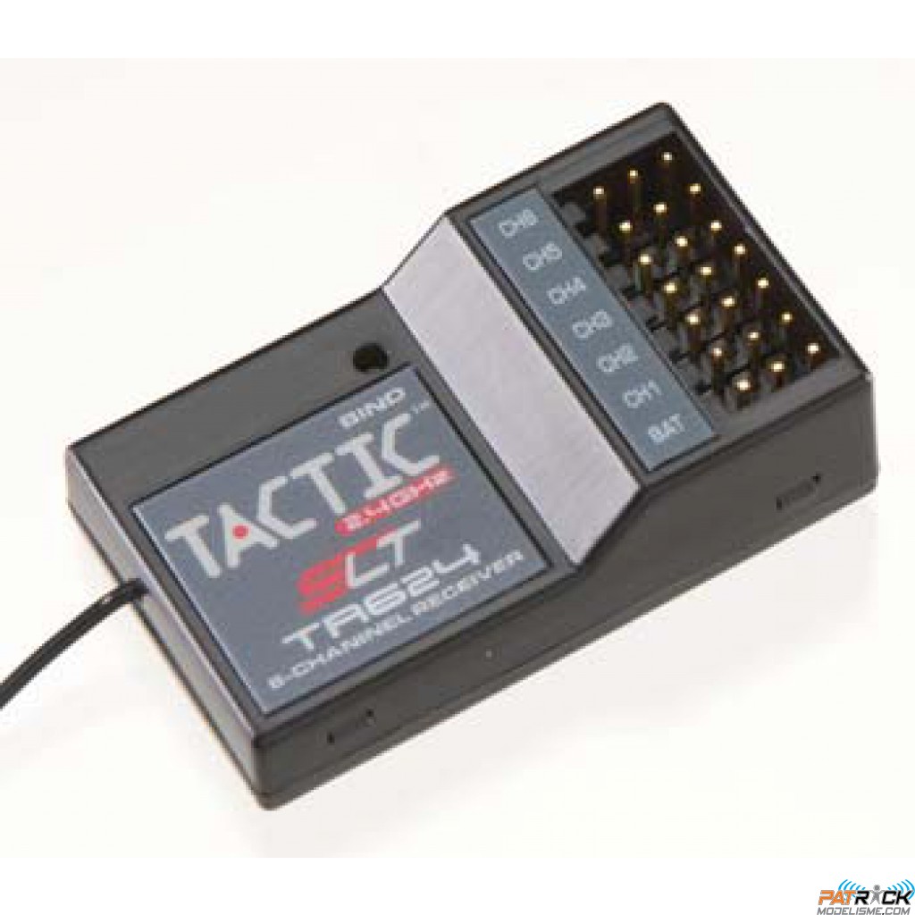 Récepteur Tactic TR624 SLT 2.4 GHZ 6ch FHSS