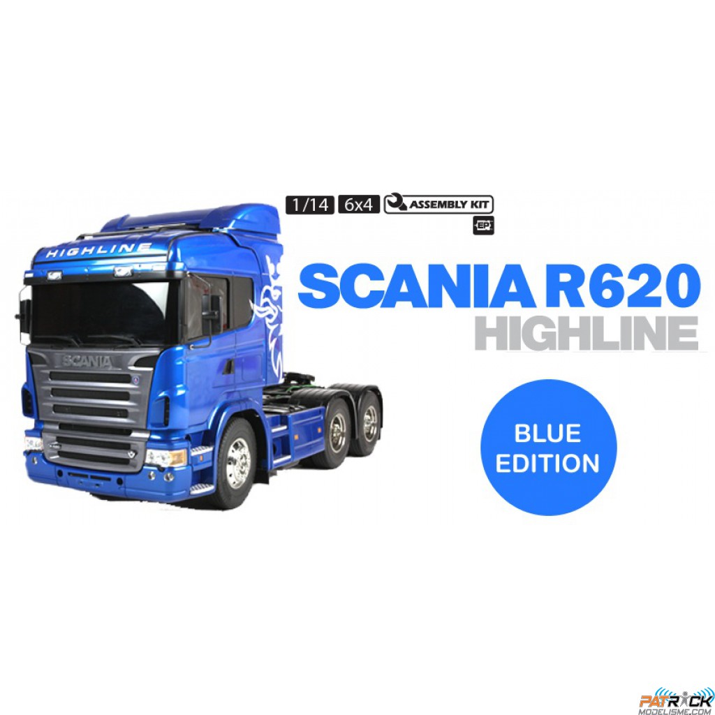 Tamiya Scania R620 6x4 blue edition KIT