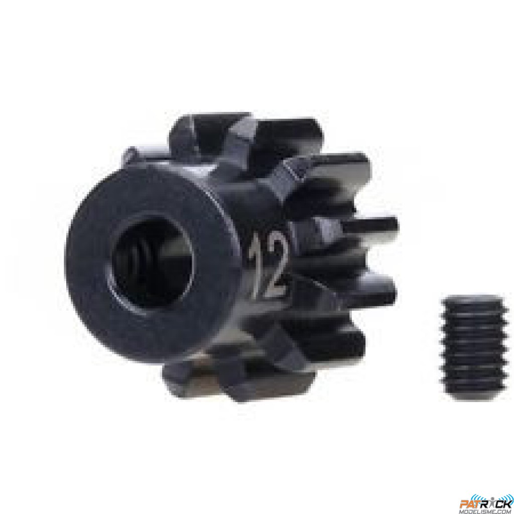 Pignon moteur 12 dents Renforcé 32dp/M0.8mm - axe 3,2mm - Pignons ...