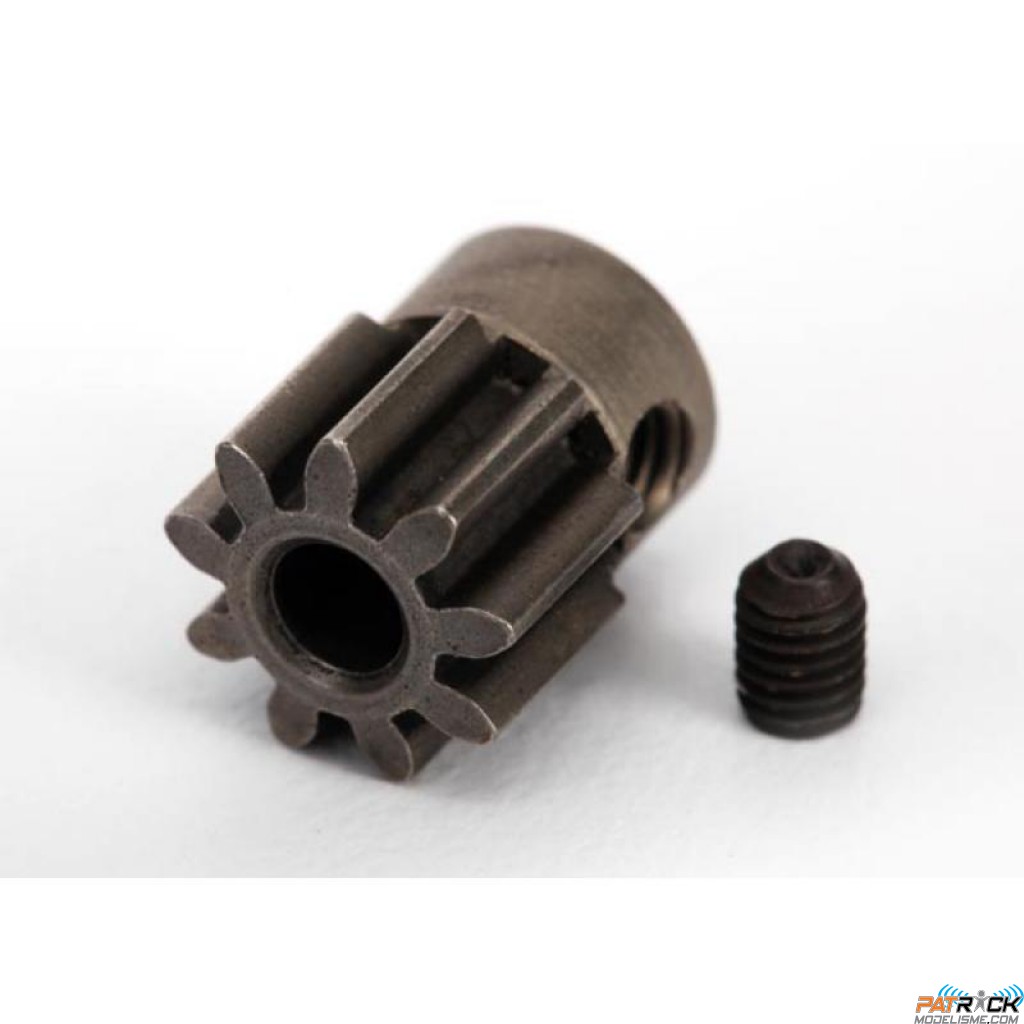 Pignon moteur 9 dents 32dp/M0.8 - axe 3,2mm - Pignons moteur module ...