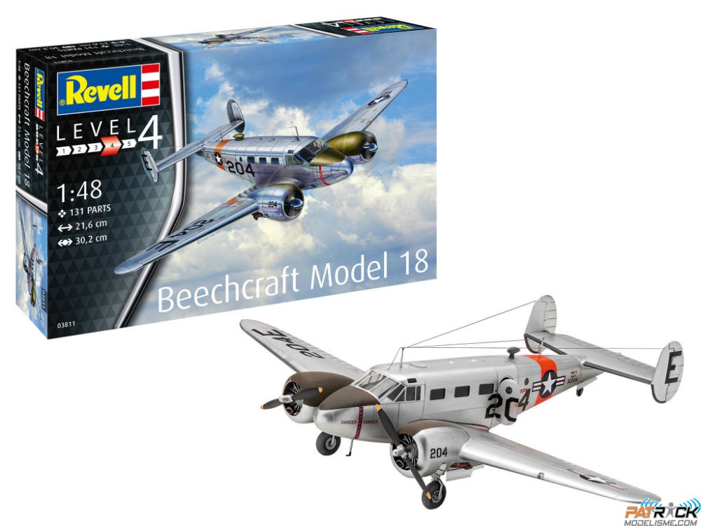 1/48e Revell Beechcraft Model 18