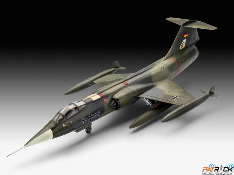 1/72e Revell Model Set Lockheed Martin F-104G Starfighter - Pour les ...