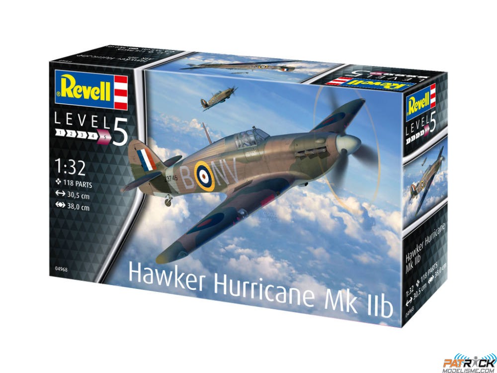 1/32e Revell Hawker Hurricane Mk IIb