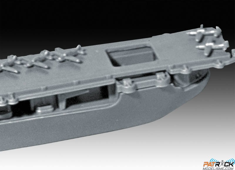 1/1200e Revell Model Set USS Enterprise CV-6 - STARTER KIT / MODEL SET ...