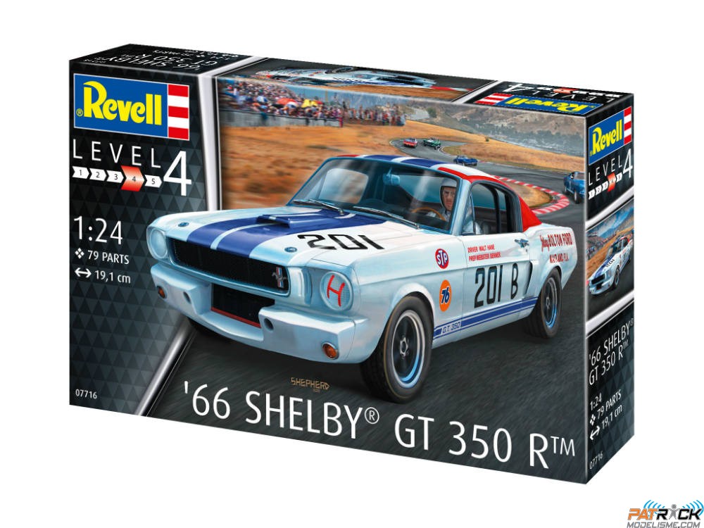 1/24e Revell 1966 Shelby GT 350 R