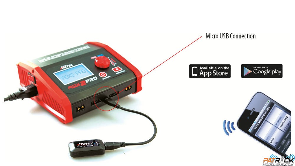 Module Bluetooth pour Chargeur Hitec RDX 2 PRO