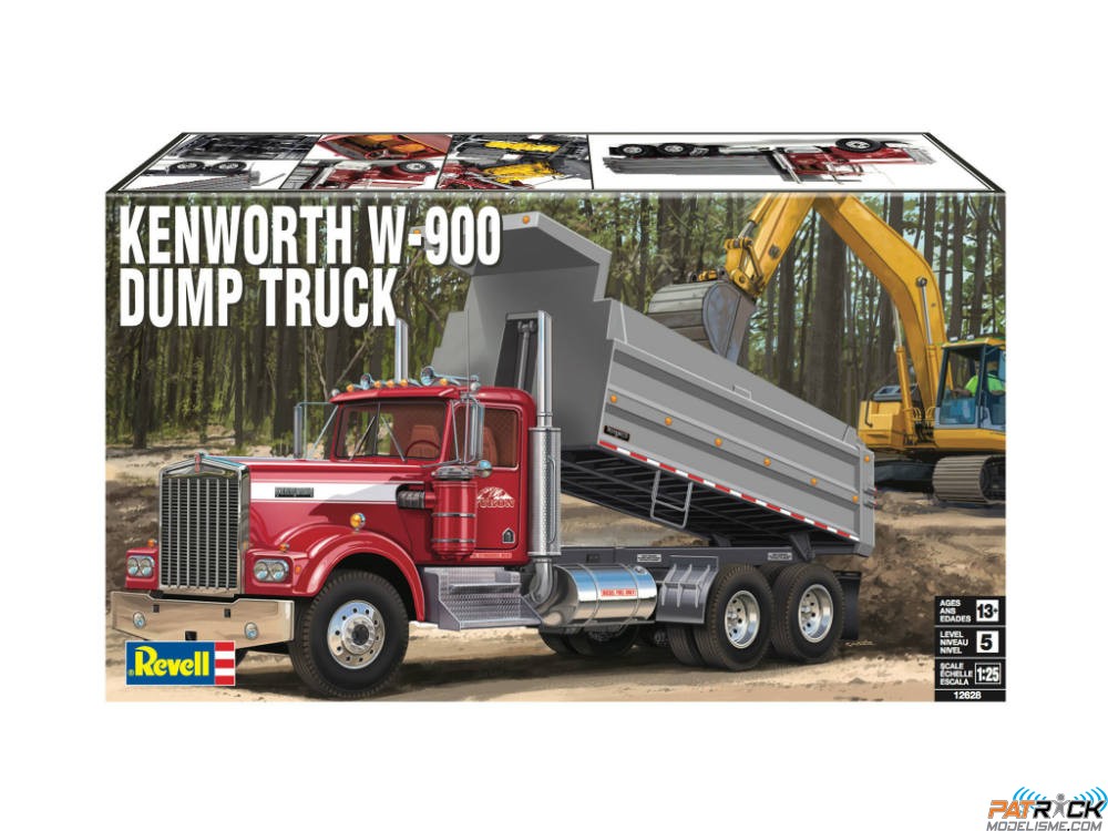 1/25e Revell Kenworth W-900 Dump Truck