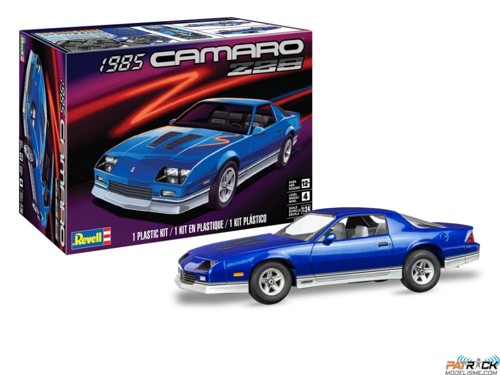 1/24e Revell 1985 Chevy Camaro Z28