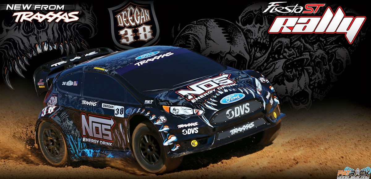 Traxxas FORD FIESTA ST RALLY - 4X4 - 1/10 BRUSHED