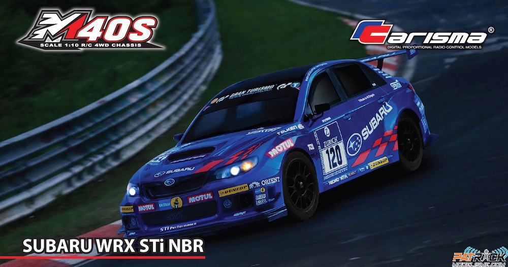 Carisma M40S Subaru WRX STI NBR RTR 1/10