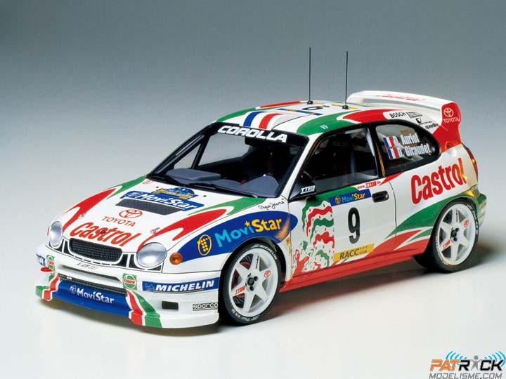 1/24e Tamiya Toyota Corolla WRC