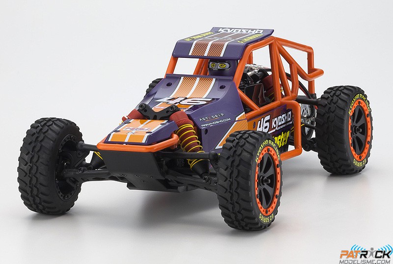 Kyosho SANDMASTER EZ 1/10 READYSET EP KT200 2.4Ghz VIOLET