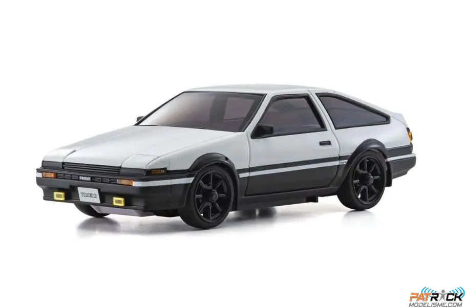 Kyosho Carrosserie Autoscale Mini-Z Toyota Sprinter Trueno AE86 Blanc/Noir (MA-020)