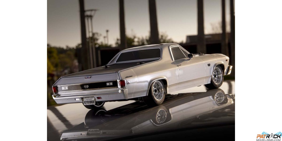 Kyosho Fazer MK2 (L) Chevy El Camino SS396 1969 Silver 1:10 Readyset ...