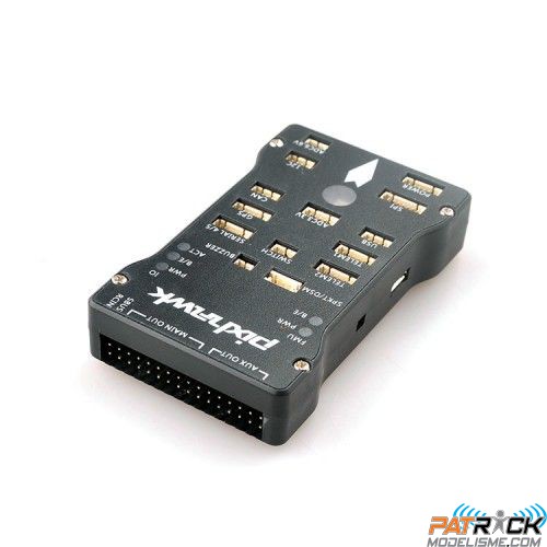 Combo Pixhawk PX4 2.4.6 - 32Bit ARM LED NEO-6M GPS PPM PM 433Mhz Télémétrie