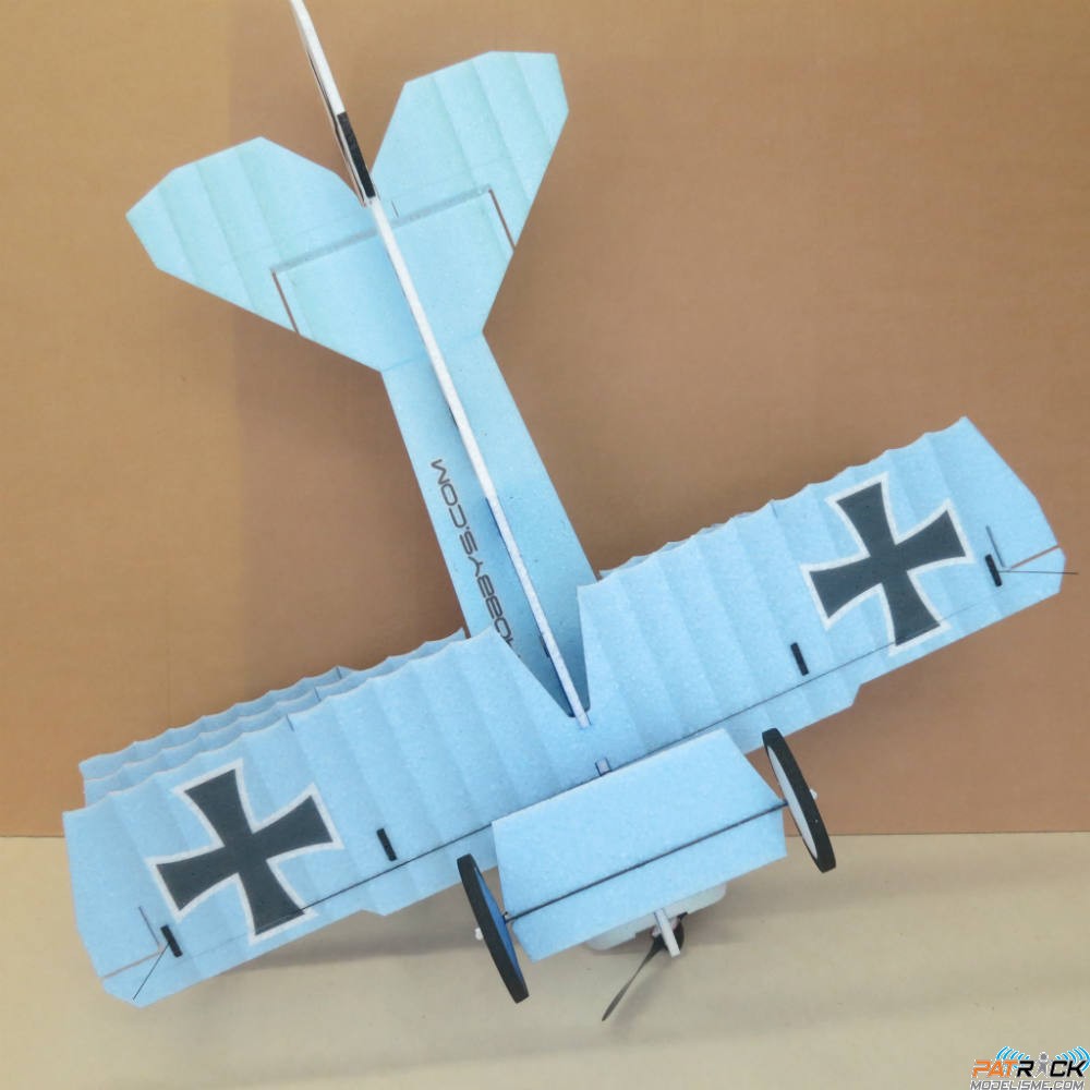 RC Factory Crack Fokker "Red Baron" 890mm Kit - Types EPP - Types d ...