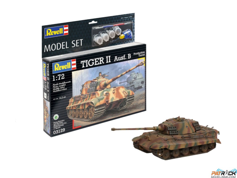 1/72e Revell Model Set Tigre II - Chars 1ere et 2e GM - Les Kits ...