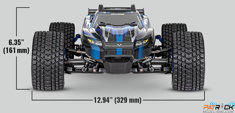 Traxxas Rustler 4x4 ULTIMATE EDITION 1/10e Vert SUR-COMMANDE
