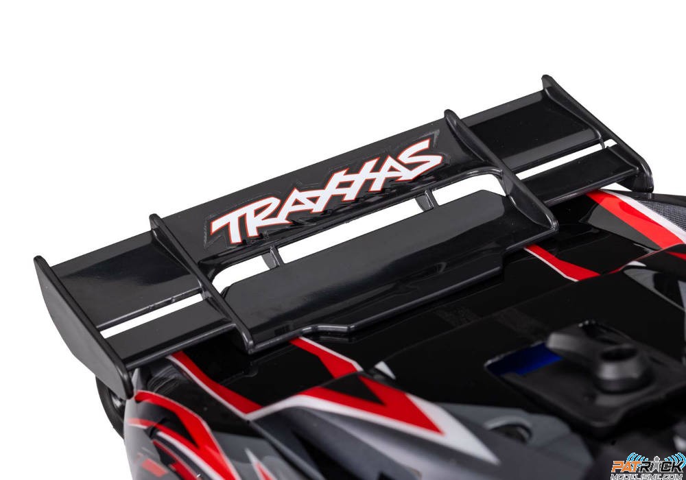Traxxas Rustler 4x4 VXL 3S HD 1/10e Rouge SUR-COMMANDE - Traxxas - Les ...