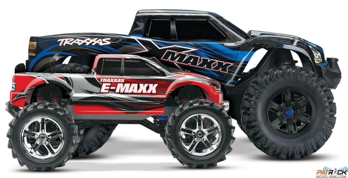 Traxxas X-MAXX 8S 4X4 - BRUSHLESS - WIRELESS - ID - TSM Rouge