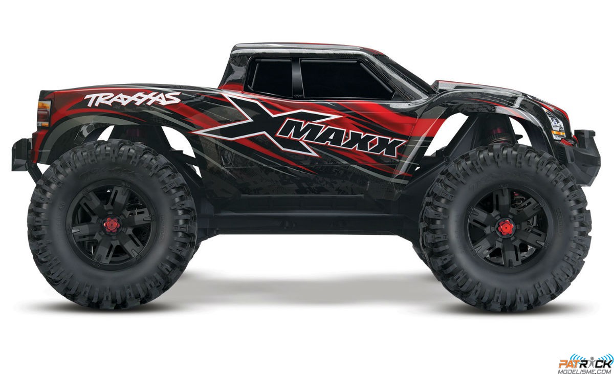 Traxxas X-MAXX 6S 4X4 - BRUSHLESS - WIRELESS - ID - TSM Rouge