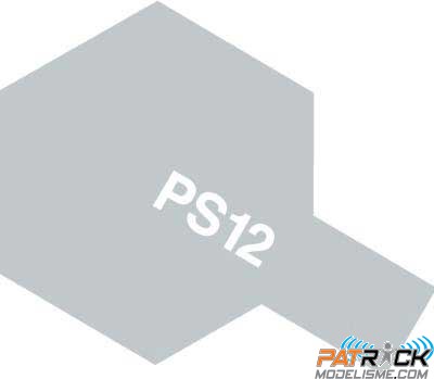 Bombe Lexan Tamiya PS-12 argent