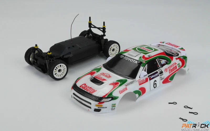 Carisma GT24 TOYOTA CELICA GT-FOUR WRC 4x4 brushless 1/24e Prête à rouler