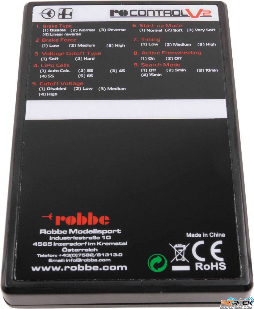 Carte de programmation Robbe Ro-Control PRO V2
