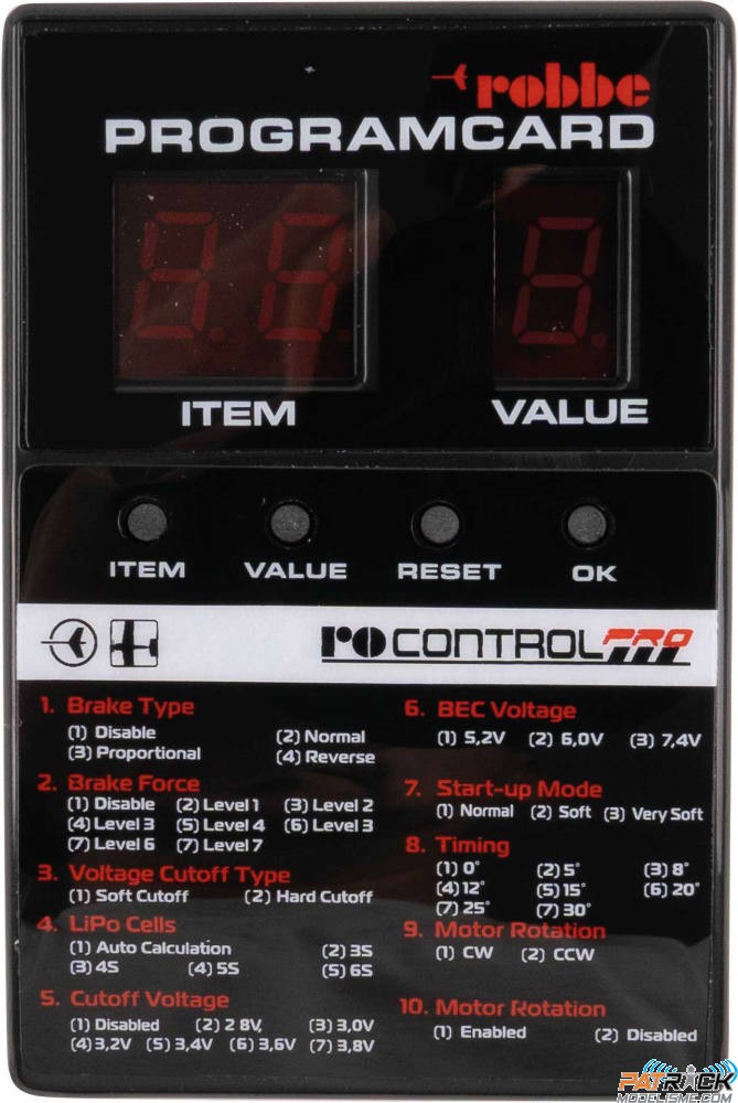Carte de programmation Robbe Ro-Control PRO V2