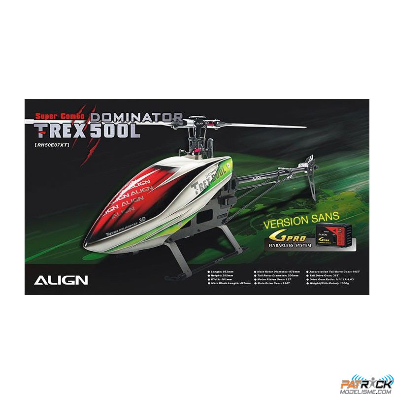 Align T-REX 500L Dominator Combo