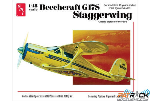 1/48e Amt Beechcraft GS17S Staggerwing