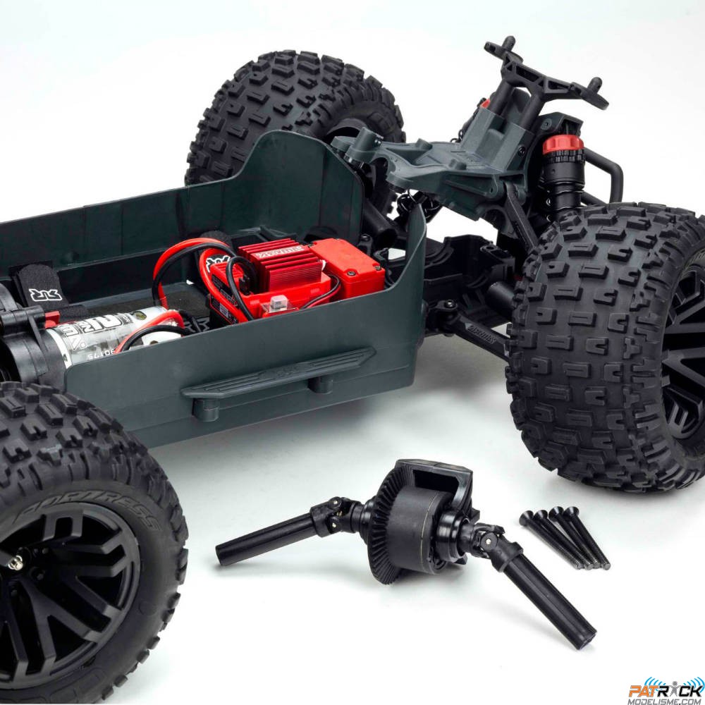 Arrma GRANITE 4x4 MEGA 550 Brushed 4WD Rouge-Noir RTR