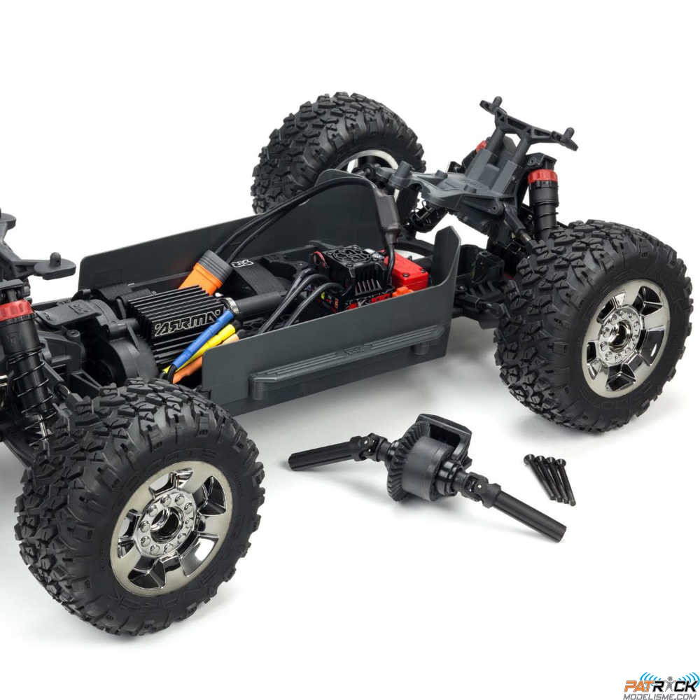 Arrma Big Rock Crew Cab 3s BLX 4WD 1/10 Bleu RTR